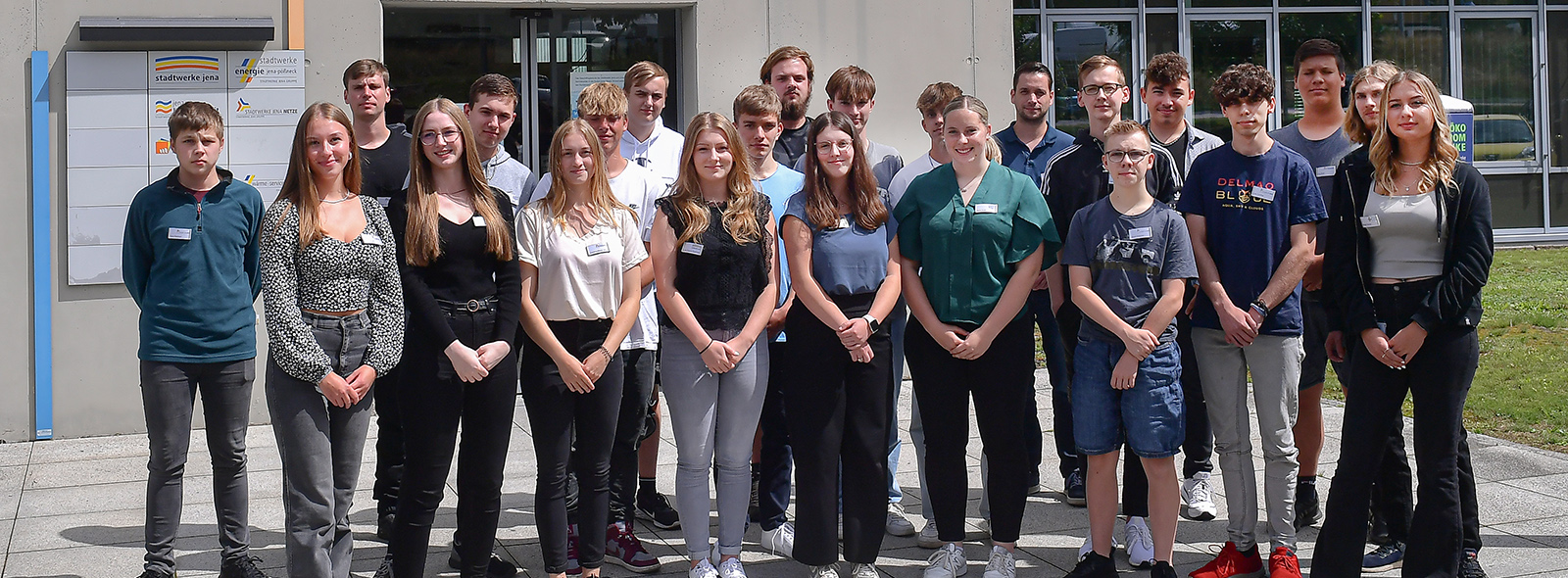 29 neue Azubis starten in den Unternehmen der Stadtwerke Jena Gruppe